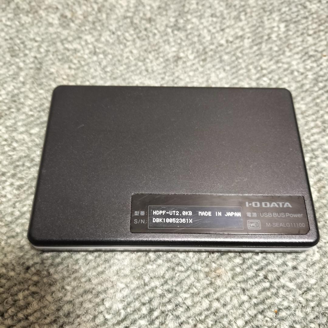 Yahoo!オークション - IODATA 外付け HDPF-UT2.0KB & EC-PHU3W1 1TB