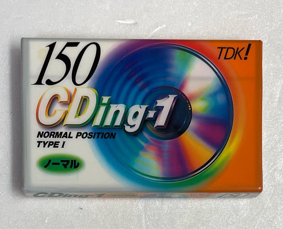 Yahoo!オークション - カセットテープ TDK CDing-1 NORMAL 150分 未開...
