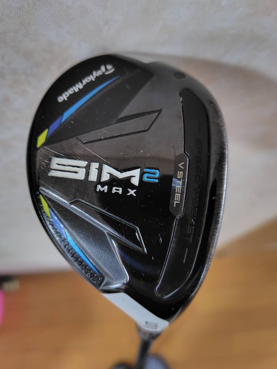 Yahoo!オークション - 中古 テーラーメイド SIM2MAXレスキュー #U5 S