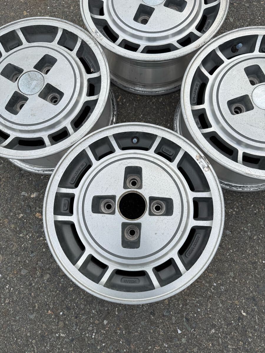 Yahoo!オークション - NISSAN純正 MB3 中古アルミホイール4本セット 14...