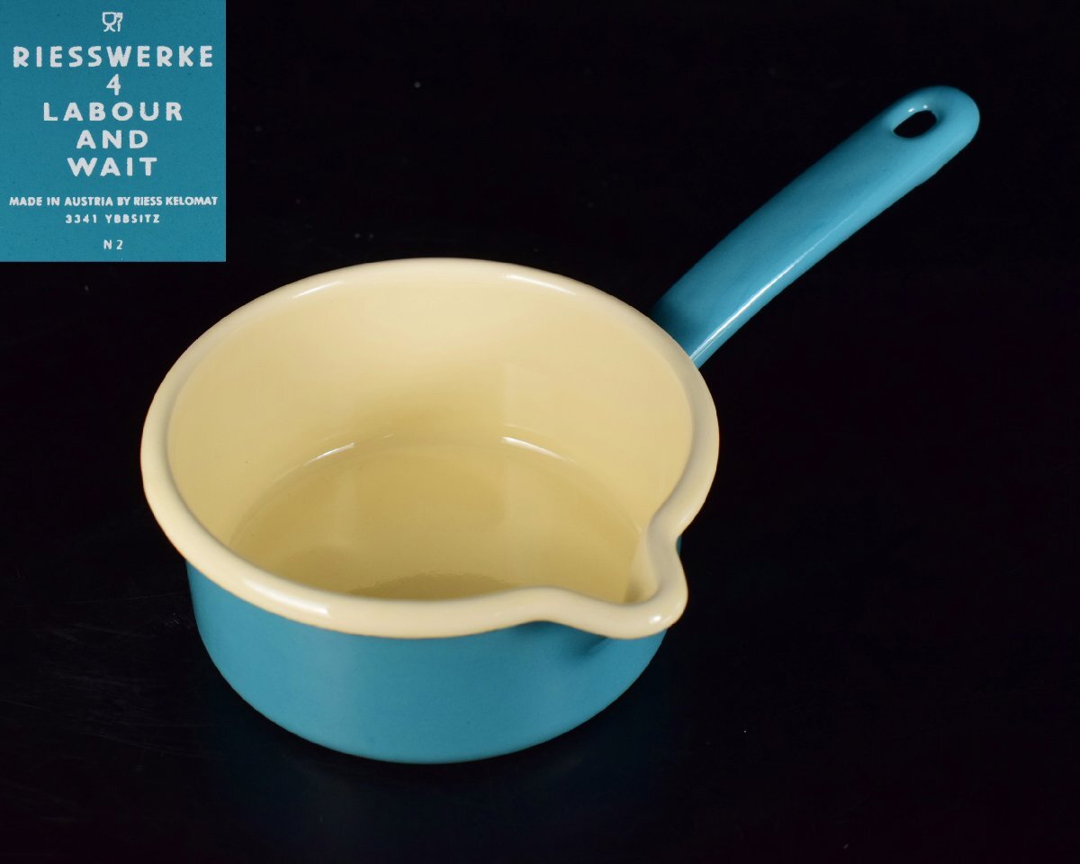 Yahoo!オークション - Z75 【泉美】RIESS リース社 ホーロー ミルクパ...