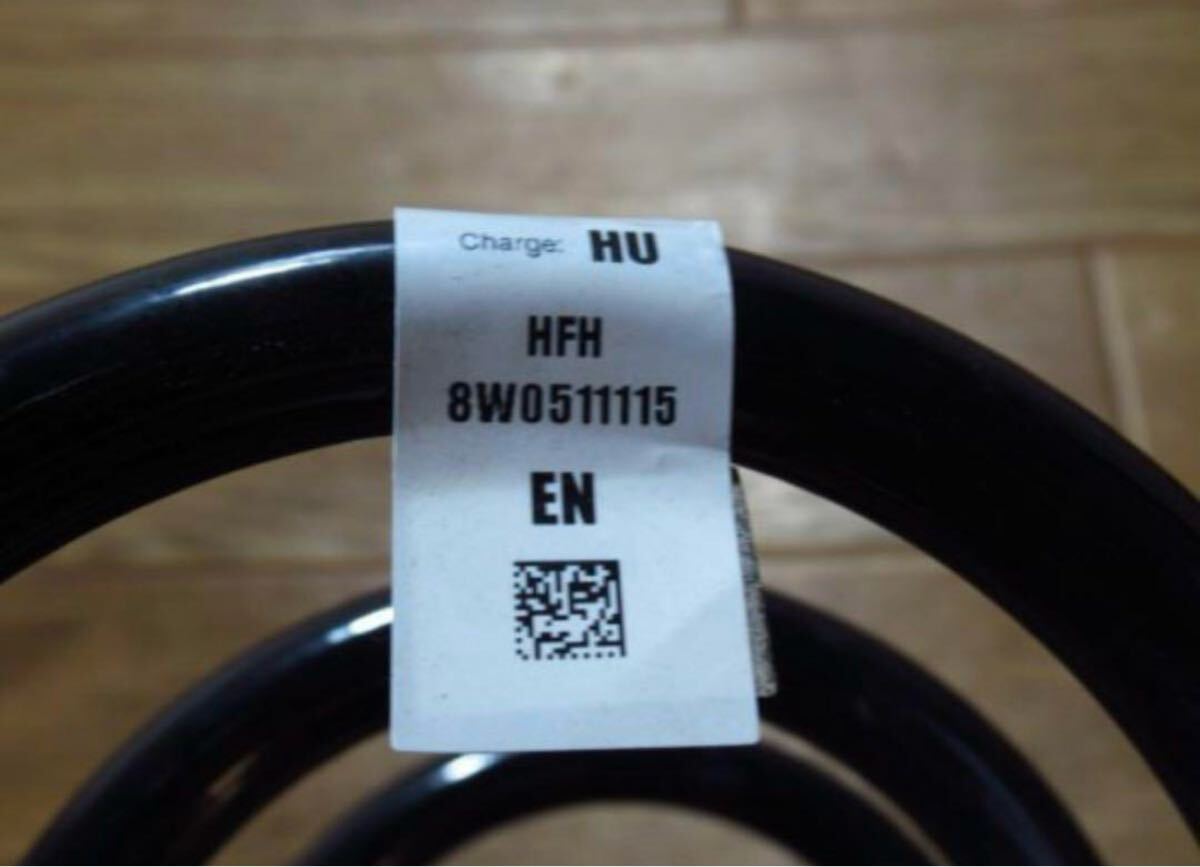 Yahoo!オークション - アウディA4 8W B9 純正 サススプリング サスペン...