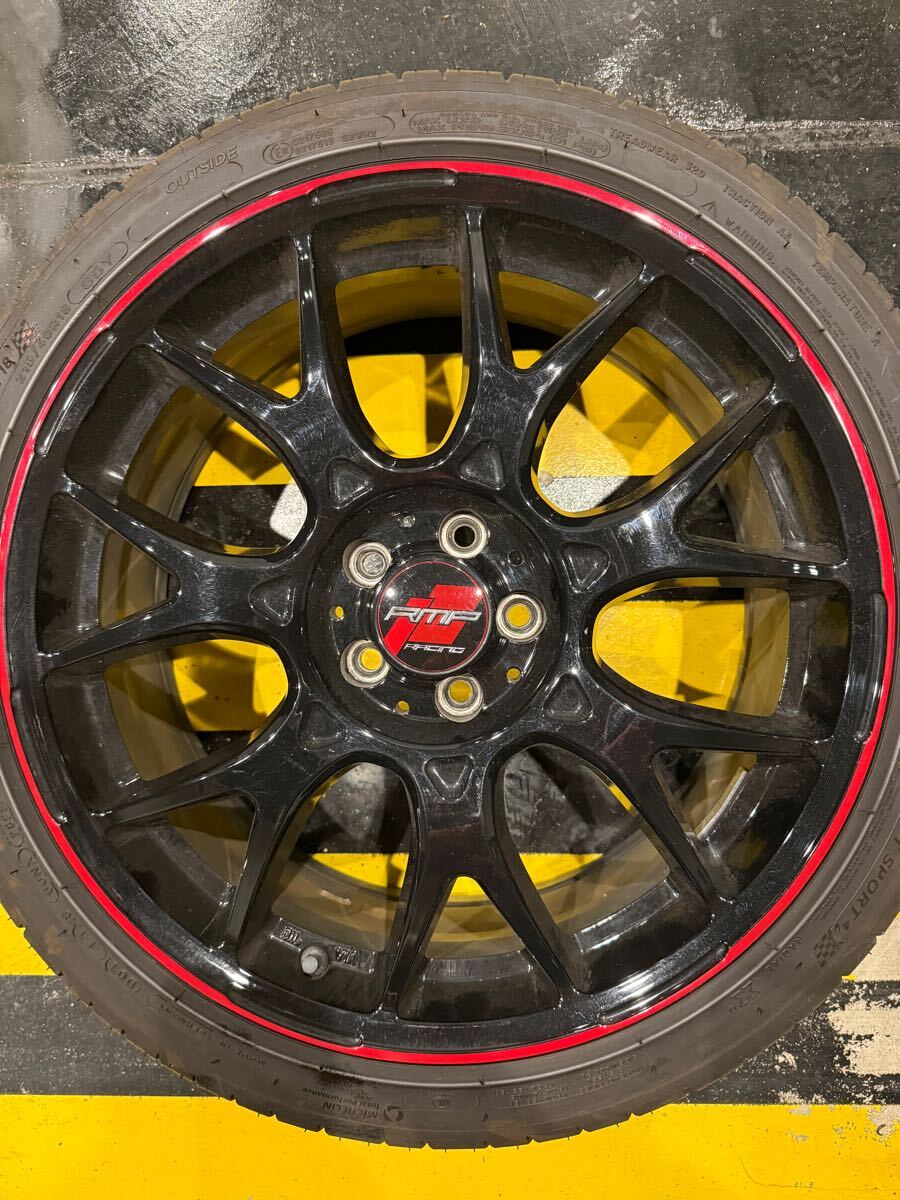 Yahoo!オークション - MID RMPレーシング R27 7.5-18+50 5H100 18イン...