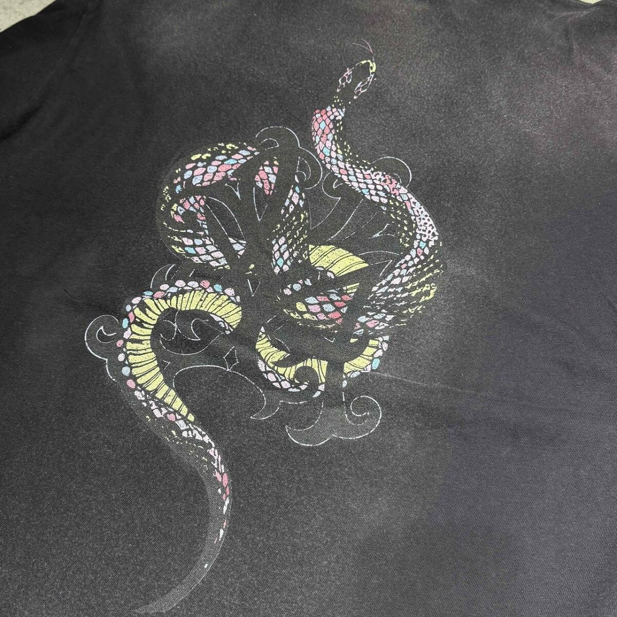 Yahoo!オークション - KAMIYA KMY-SNAKE Distressed L/S Pocke Sサイズ...