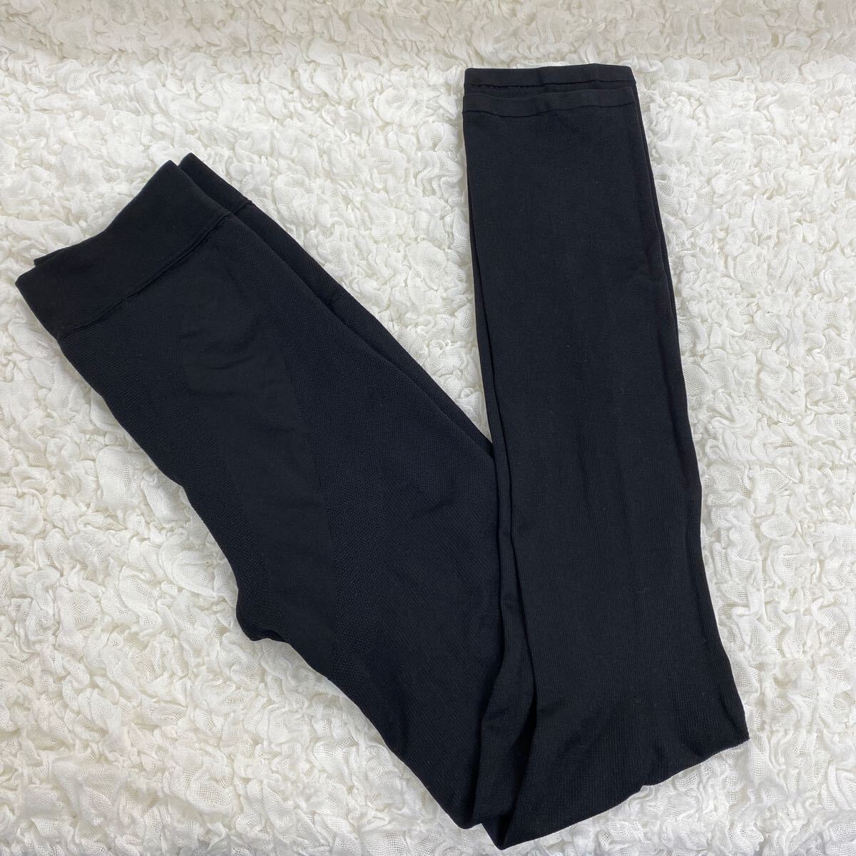 Yahoo!オークション - マルコ 着圧 レギンス M ブラック 黒 MARUKO