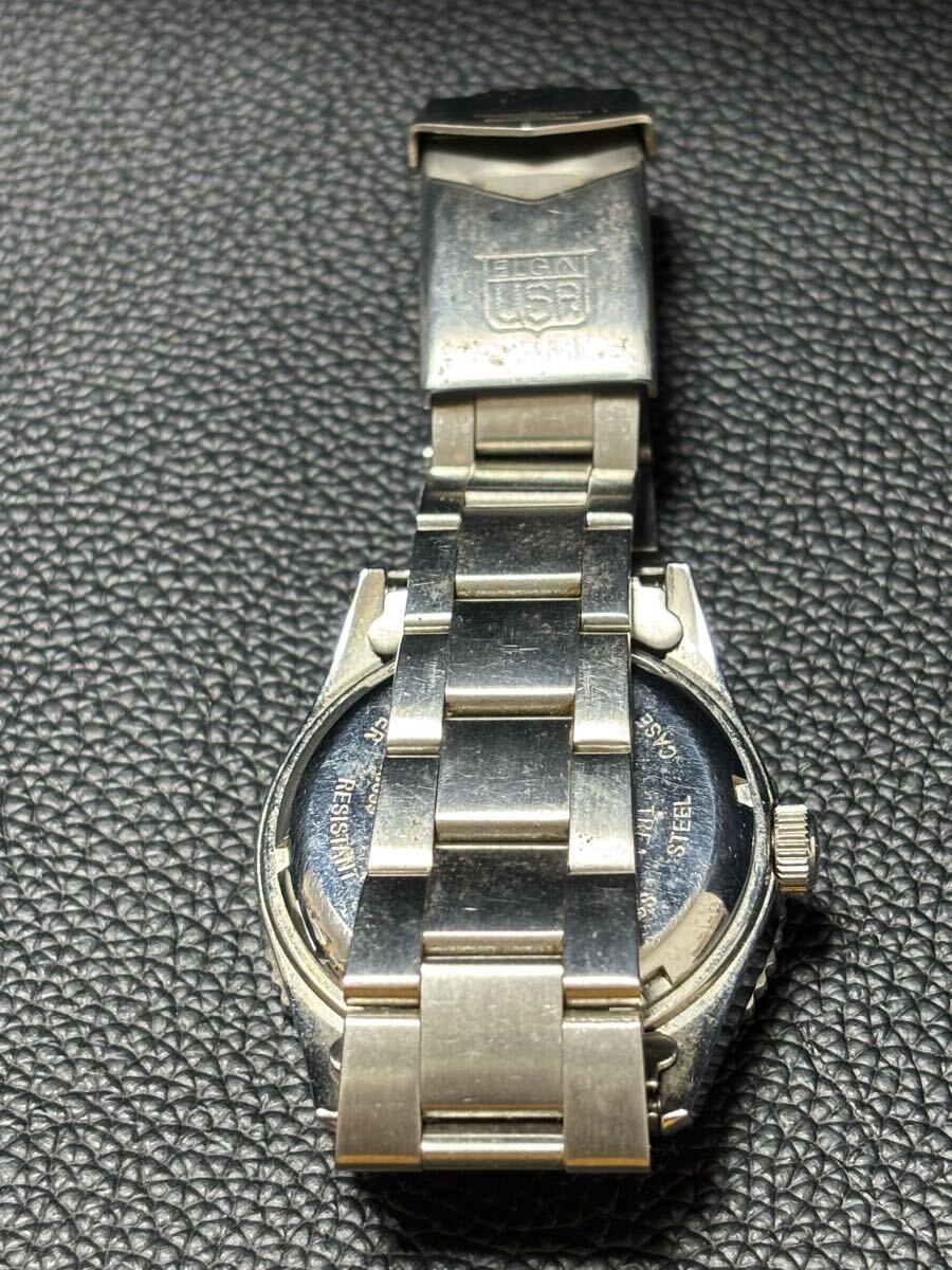 Yahoo!オークション - ELGIN エルジン 腕時計 自動巻き FK-1135-SL 稼...