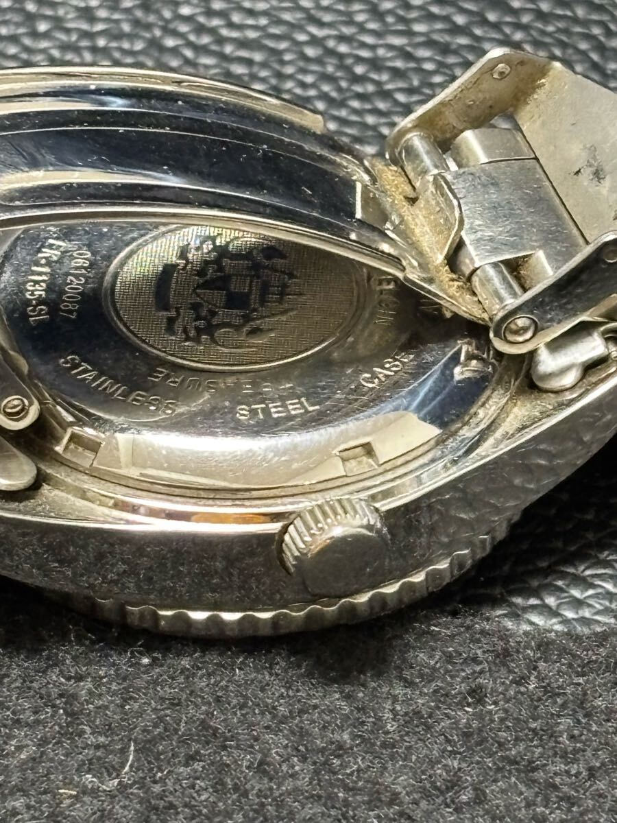 Yahoo!オークション - ELGIN エルジン 腕時計 自動巻き FK-1135-SL 稼...