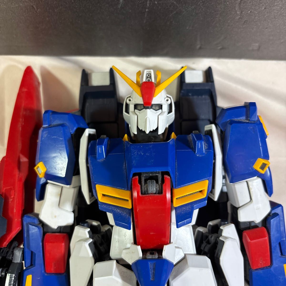 Yahoo!オークション - ガンプラジャンク PG1/60 Zガンダム 組済 欠品あ...