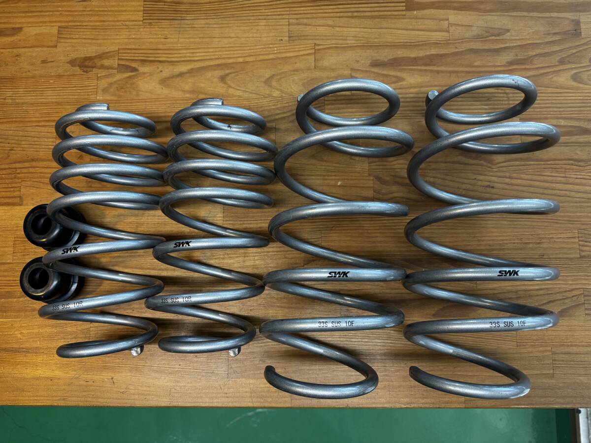 Yahoo!オークション - SWK ZC33S用ローダウン スポーツスプリングセッ...