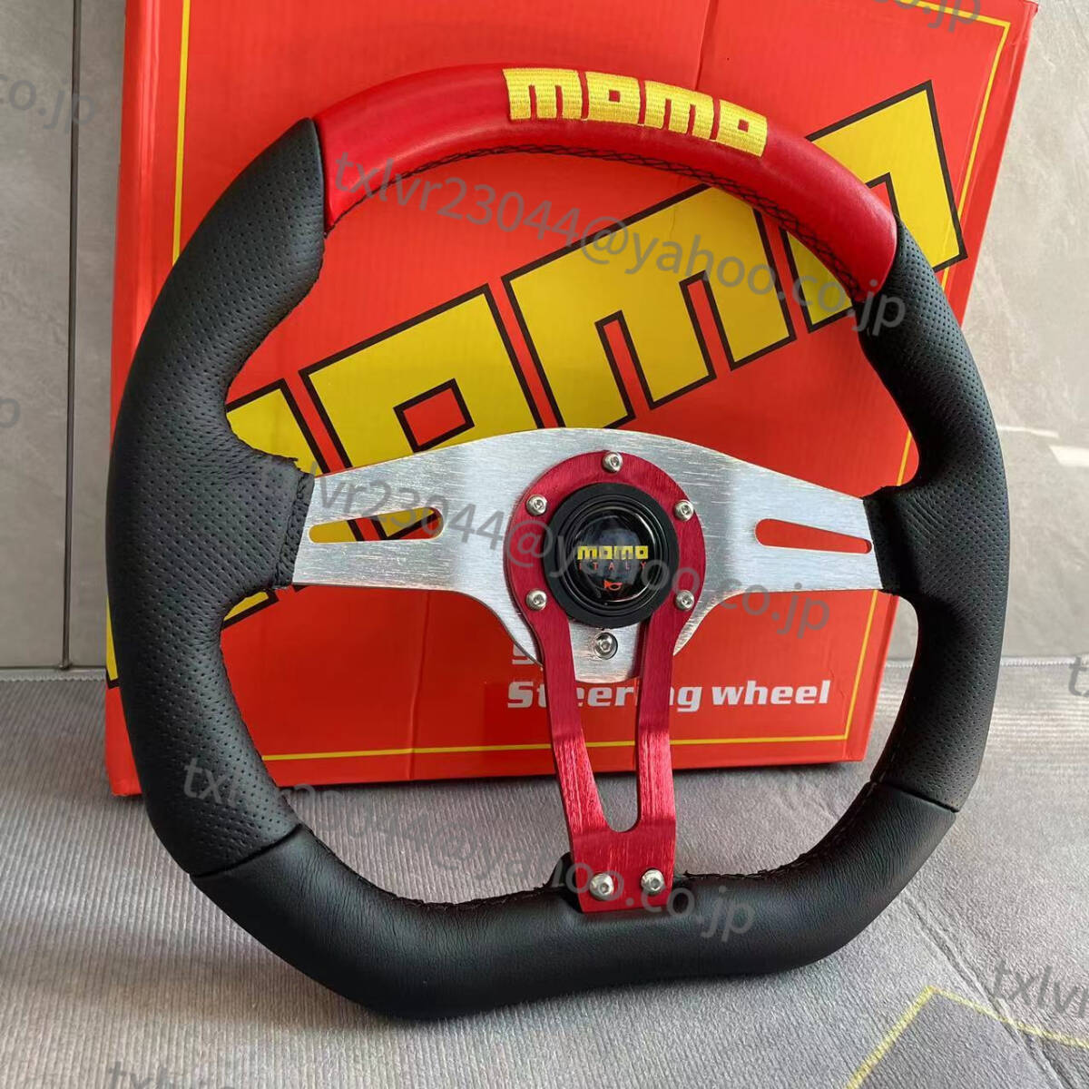 Yahoo!オークション - 新品 ステアリング ハンドル本体 MOMO 13インチ ...