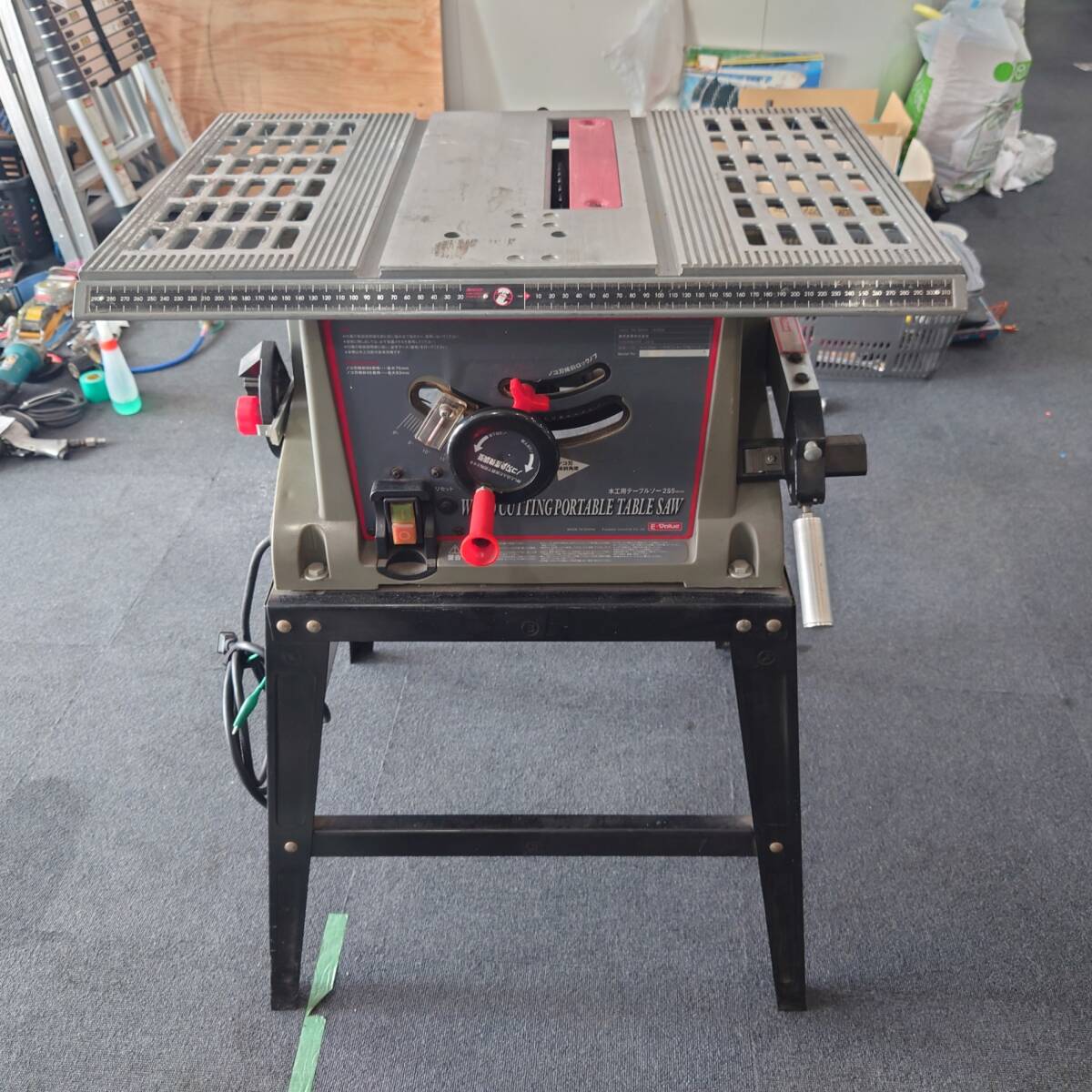 Yahoo!オークション - SK11 ETS-10KN 木工用テーブルソー 255mm カバー...