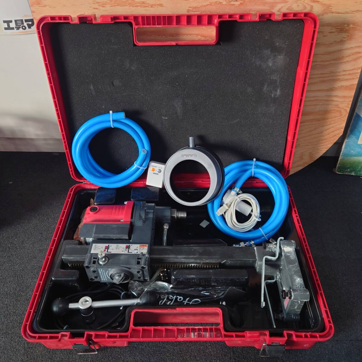 Yahoo!オークション - Hakken SPJ-123C ダイヤモンドコアドリル 付属品...