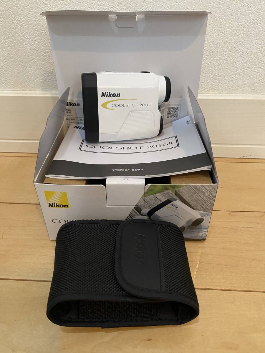 Yahoo!オークション - Nikon ゴルフ用レーザー距離計 COOLSHOT 20i GII