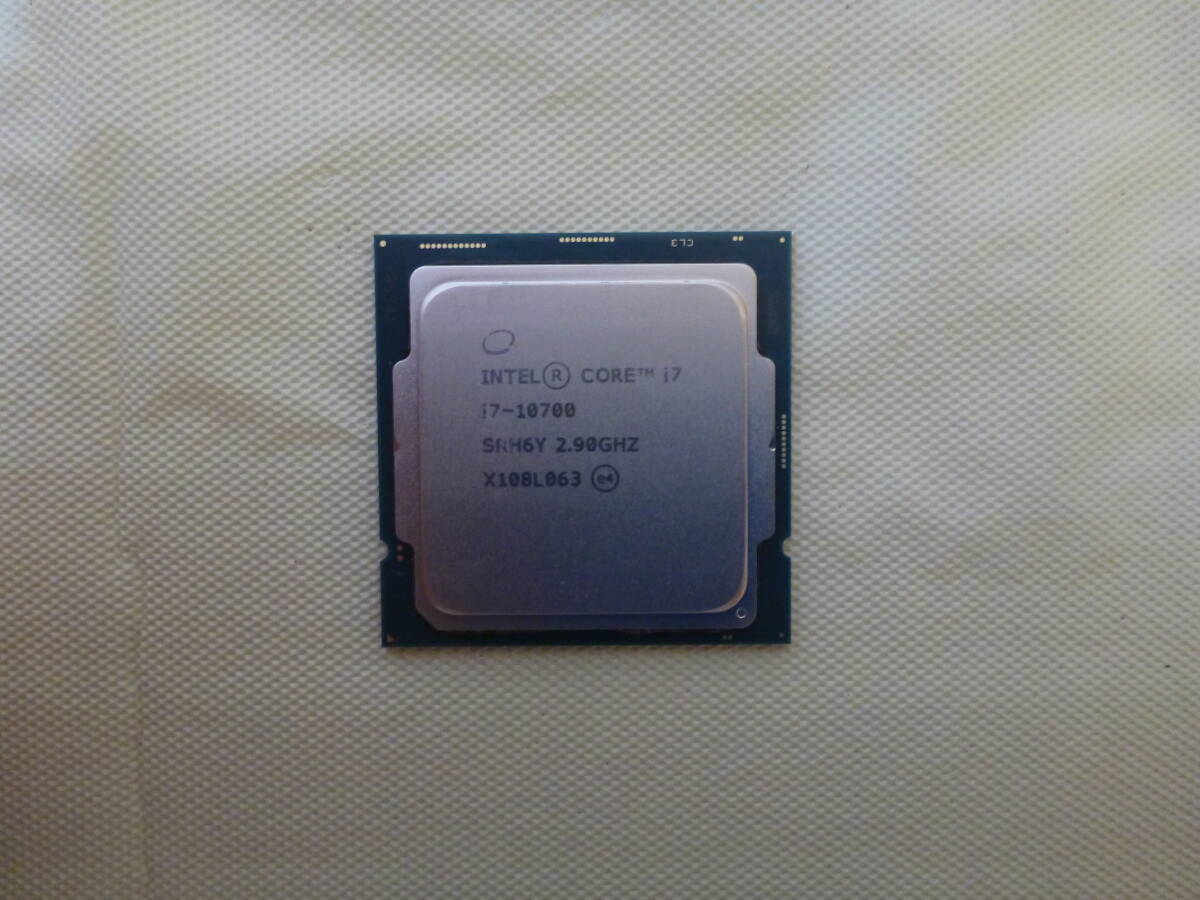Yahoo!オークション - 管理番号 T-05017 / INTEL / CPU / Core i7-1070...
