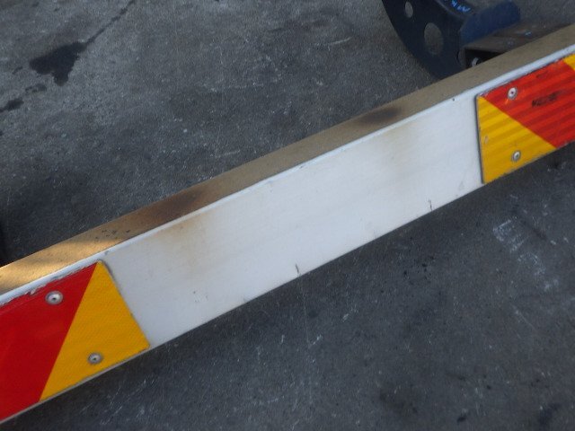 Yahoo!オークション - r694-79 アルミ製 リアバンパー バンパー ステー...