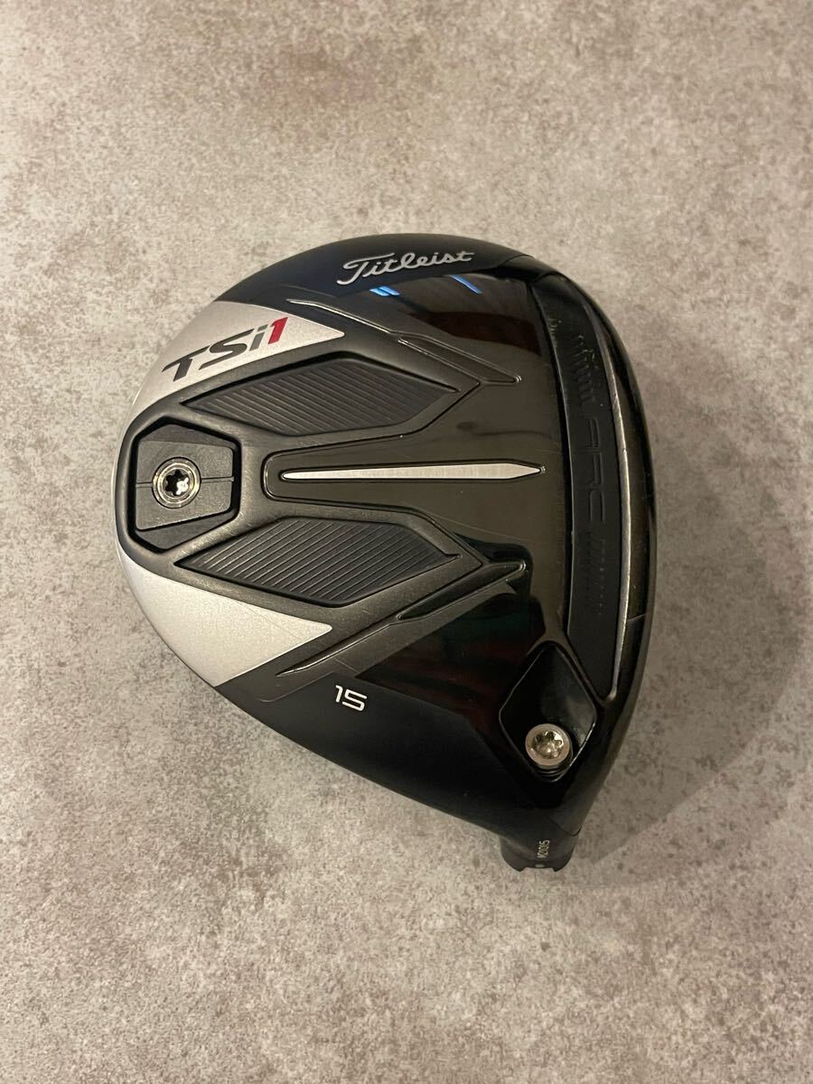Yahoo!オークション - タイトリスト TSi1 3W 15° ヘッドカバー付き ti...