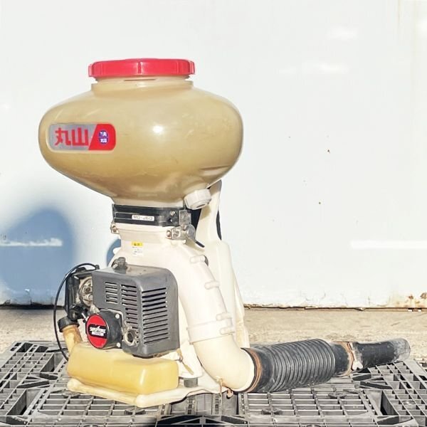 Yahoo!オークション - 【富山】丸山 動力散布機 MD-J60 1キロ剤対応 背...