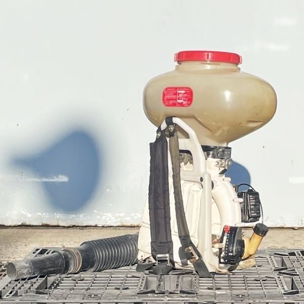 Yahoo!オークション - 【富山】丸山 動力散布機 MD-J60 1キロ剤対応 背...