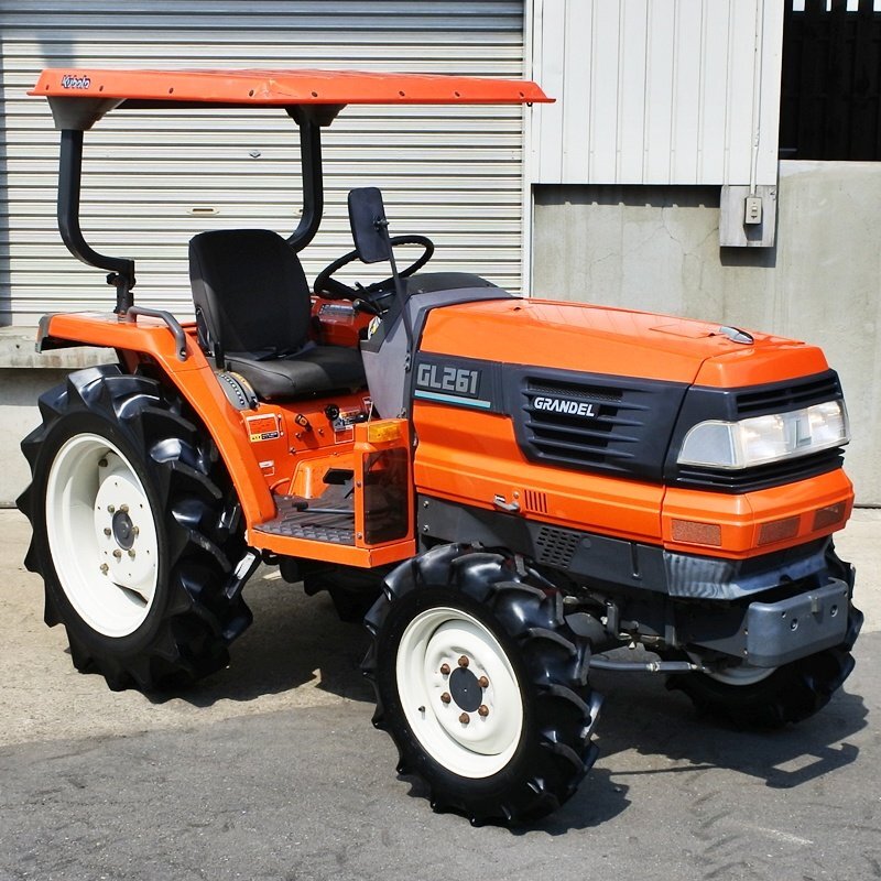 Yahoo!オークション - 【宮城】クボタ トラクター GL261 747.2時間 27...