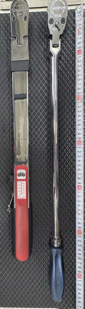 Yahoo!オークション - スナップオン 1/2板バネトルクレンチ(60-350N.m)...