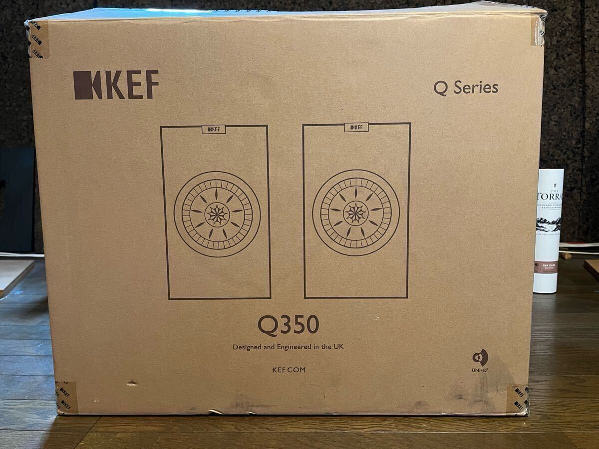 Yahoo!オークション - KEF Q350 ペア ブックシェルフスピーカー