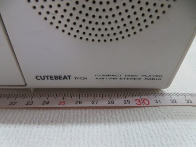 Yahoo!オークション - TOSHIBA TY-C24 CDラジオ FM/AM CDプレーヤー ...