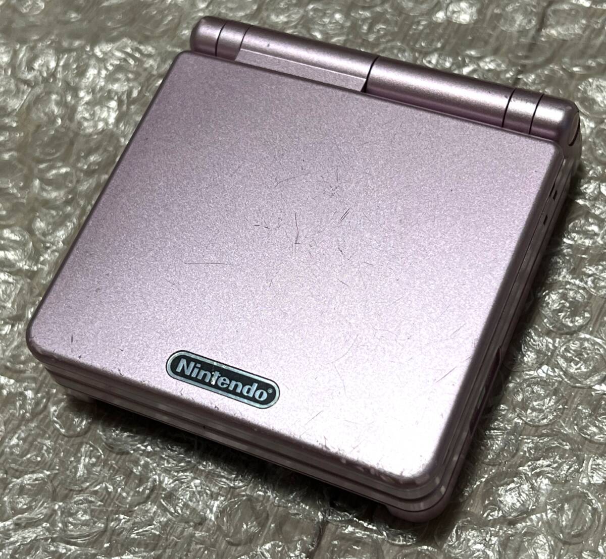 【樂淘letao】日本代購代標第一品牌－〈良品・動作確認済み〉GBA ゲームボーイアドバンスSP 本体 パールピンク AGS-001 充電器 GAMEBOY ADVANCE SP sp