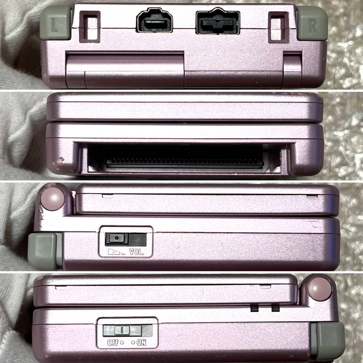 【樂淘letao】日本代購代標第一品牌－〈良品・動作確認済み〉GBA ゲームボーイアドバンスSP 本体 パールピンク AGS-001 充電器 GAMEBOY ADVANCE SP sp