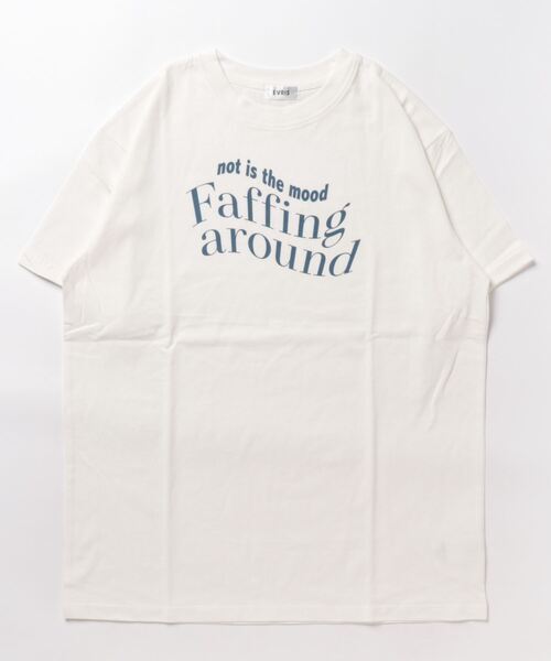 Yahoo!オークション - 「EVRIS」 半袖Tシャツ FREE ホワイト レディー...