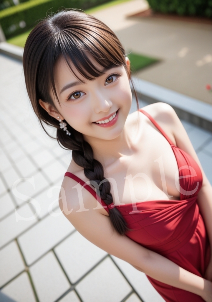 Yahoo!オークション - A0034 一点物 AI 美女 リアル 巨乳 美乳 美尻 下...