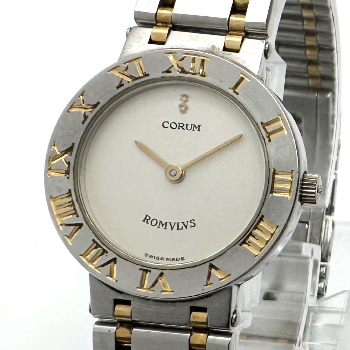 w625 稼働品 コルム CORUM 24.103.21 V048 ロムルス ROMVLVS レディース 腕時計 クォーツ QZ 電池式 箱 コマ(コルム)｜売買されたオークション情報 ...