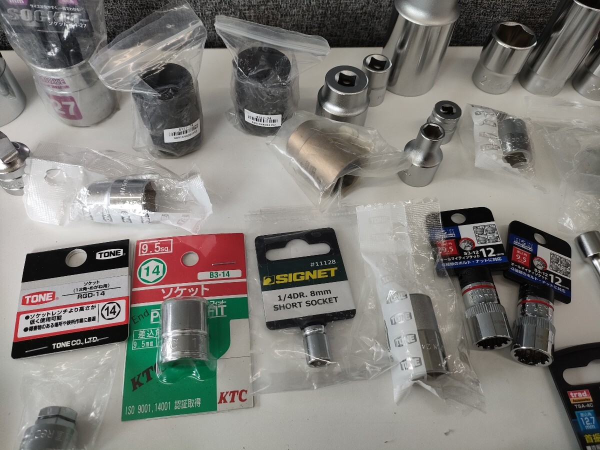 Yahoo!オークション - 0705/0101 ソケット アダプター 工具 まとめて T...