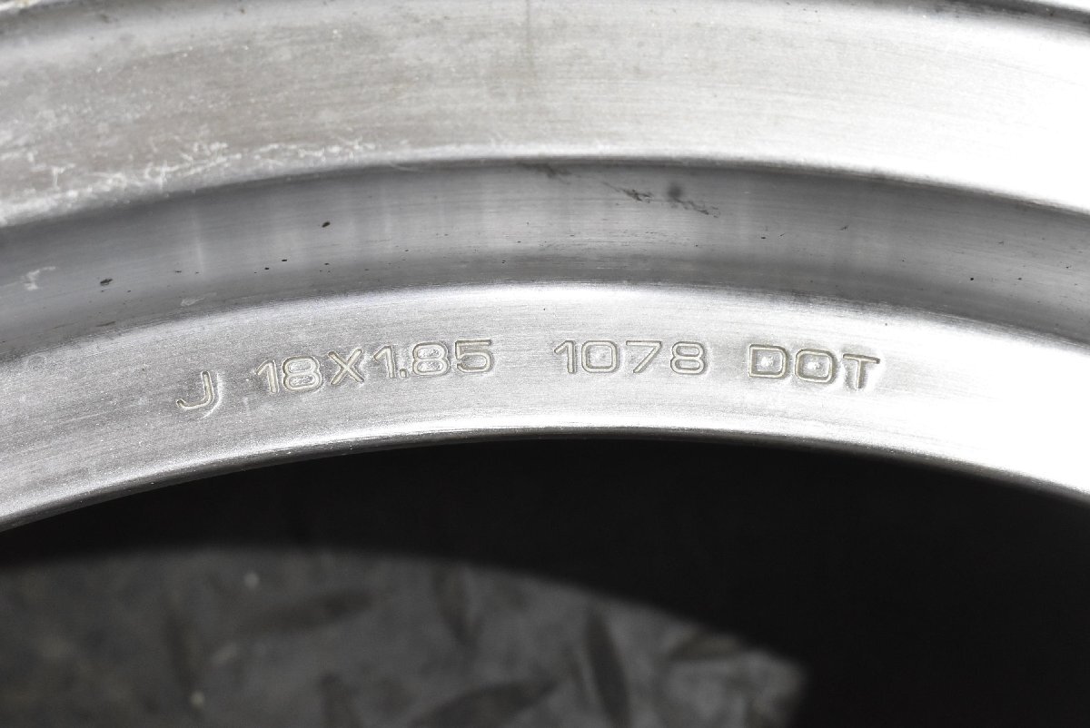 Yahoo!オークション - H708 当時物 純正 CB400N リアホイール 0144 検)...