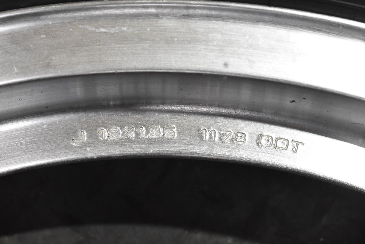 Yahoo!オークション - H708 当時物 純正 CB400N フロントホイール 0144...