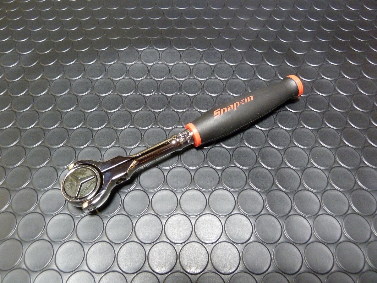 Yahoo!オークション - スナップオン 3/8drコンパクトスイベルラチェッ...