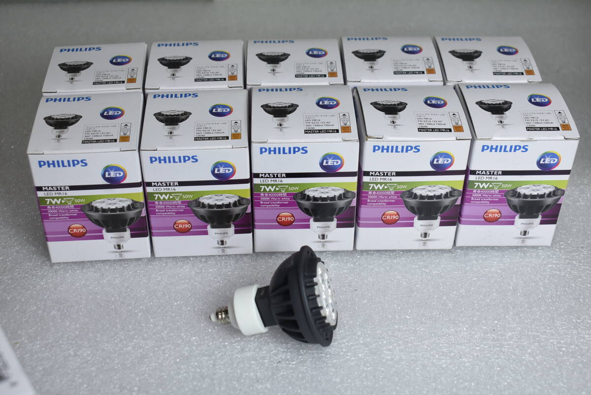Yahoo!オークション - ②. 新品10個で PHILIPS LEDスポット MR16 フィ...
