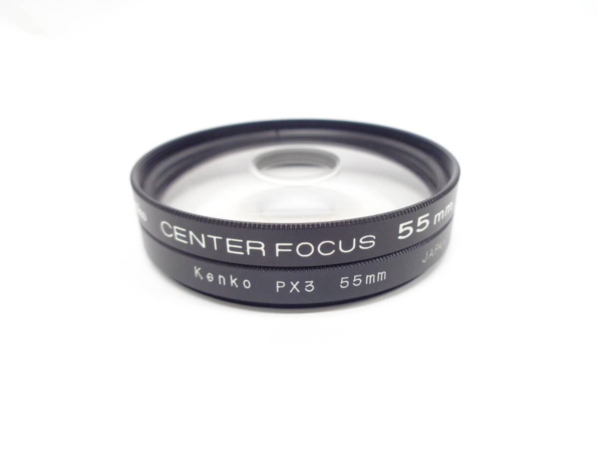55mm CENTER FOCUS レンズ Kenko クローズアップ レンズ PX3 55mm 2つまとめて 彡(フィルター)｜売買されたオークション情報、yahooの商品情報をアーカイブ ...