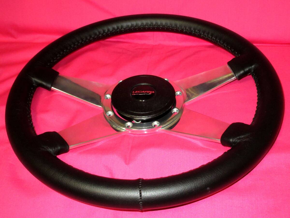 Yahoo!オークション - 6278 LECARRA レカラ ステアリング 36.5Φ ブラ...