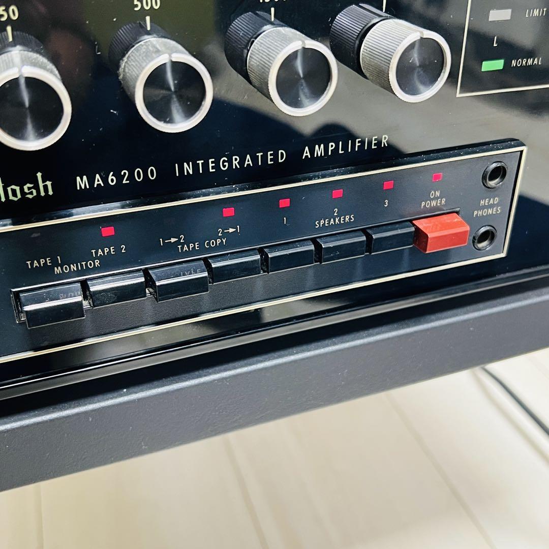 Yahoo!オークション - 年代物 MCINTOSH MA6200 プリメインアンプ マッ...