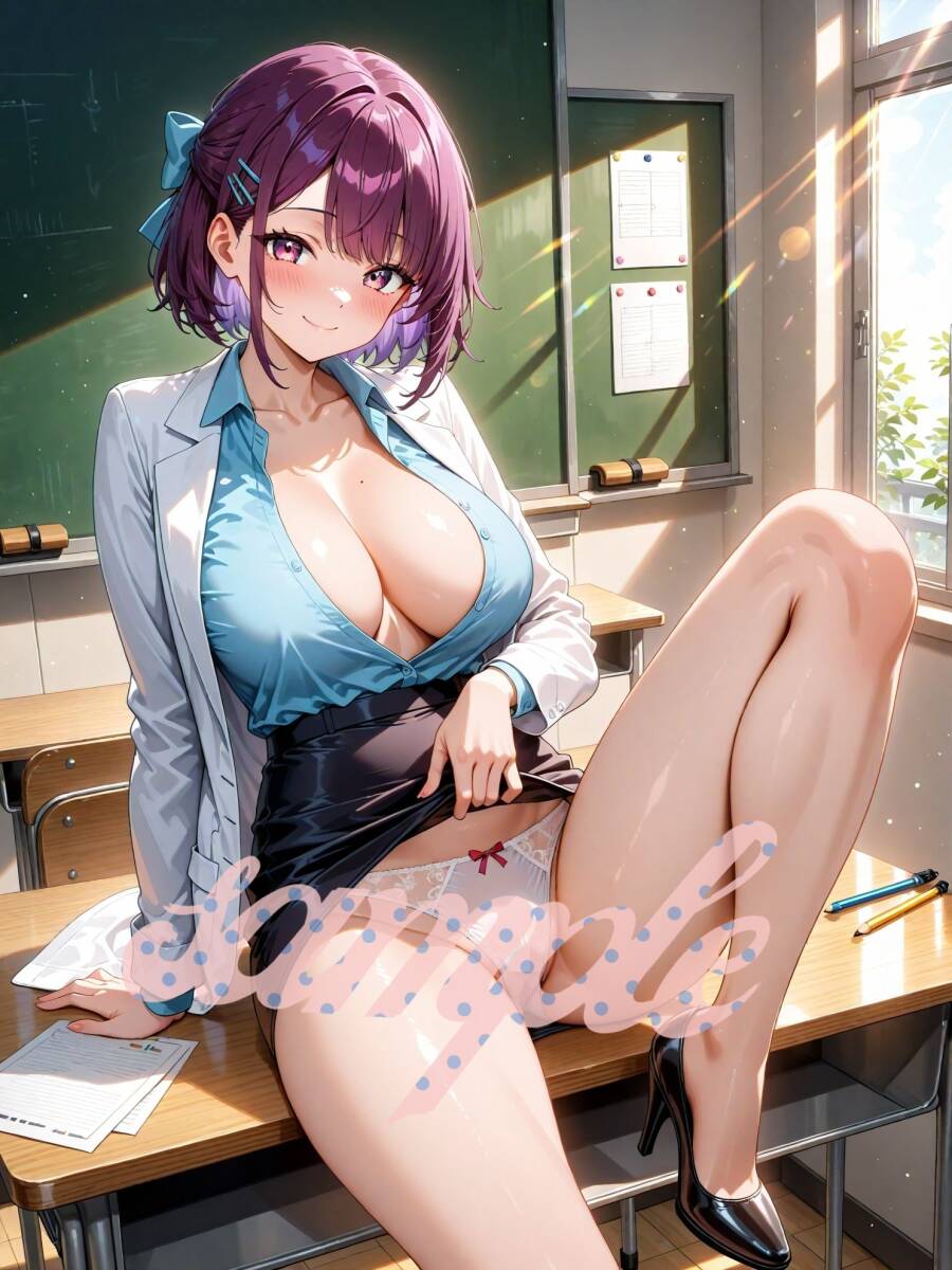 Yahoo!オークション - eec08578.一点物 同人 A4 ポスター アニメ 美女 ...