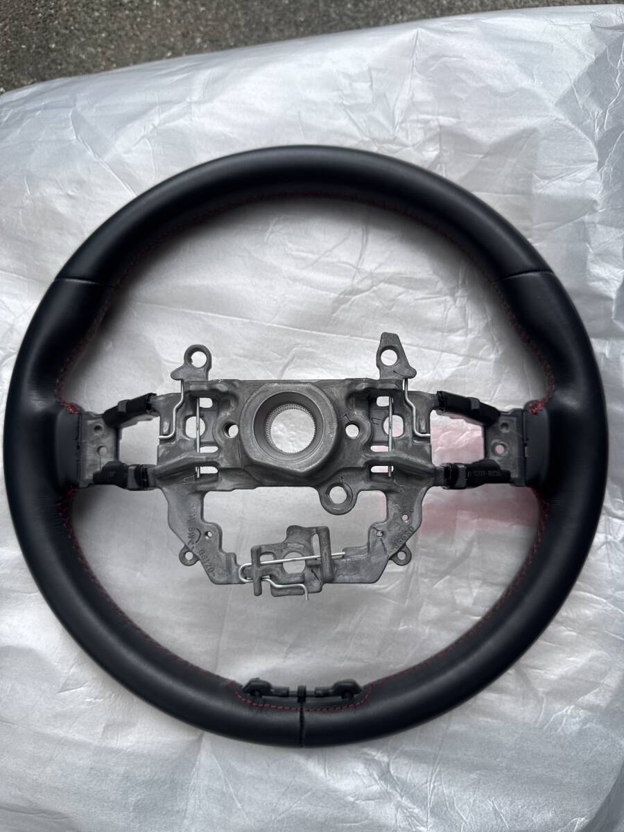 Yahoo!オークション - FL1 FL4 シビック 純正 ステアリング レザー FL5...