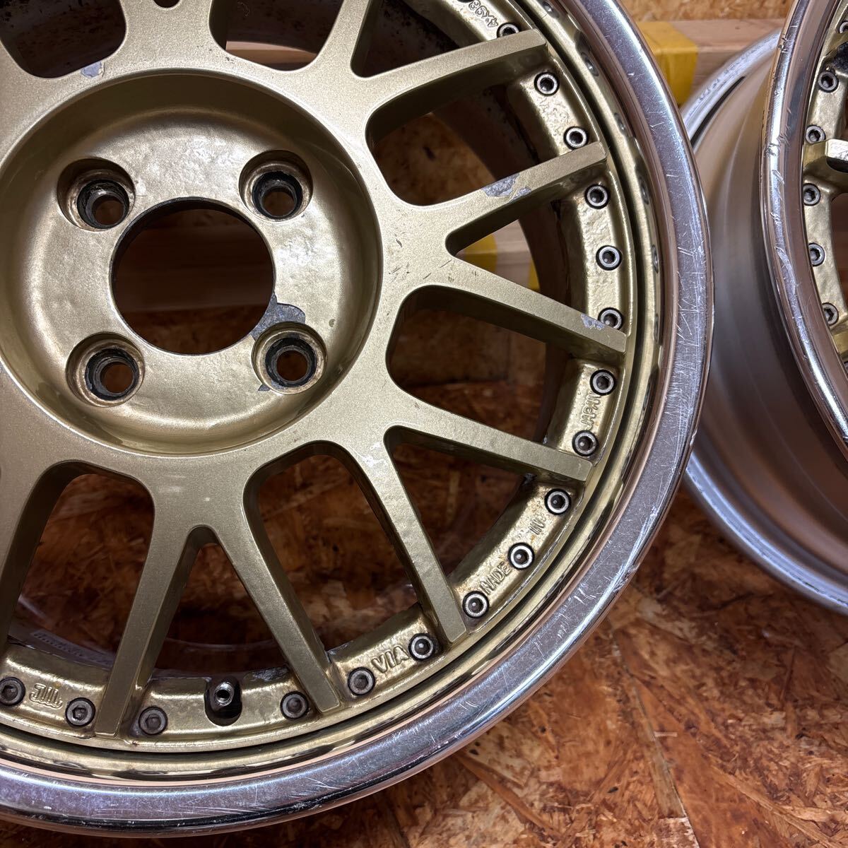 Yahoo!オークション - 希少 SSR MS1-R 15×6.5J+51 100/4穴 シビック ...