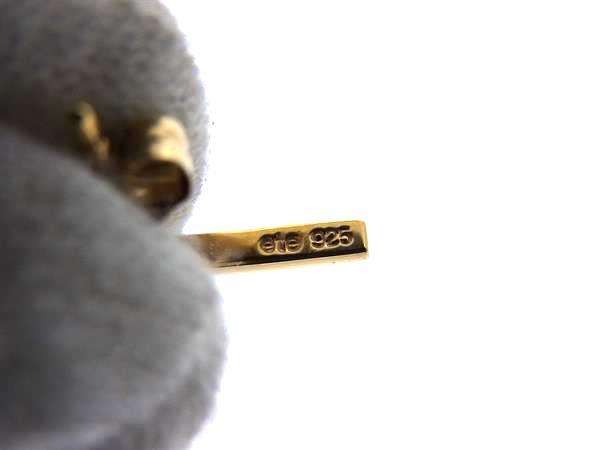 Yahoo!オークション - 1円 美品 ete エテ SV925×18K 18金 ラインスト...