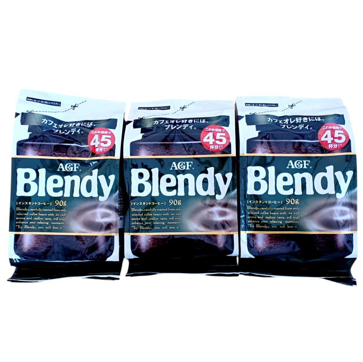 Yahoo!オークション - AGF ブレンディ 袋 90g×3袋