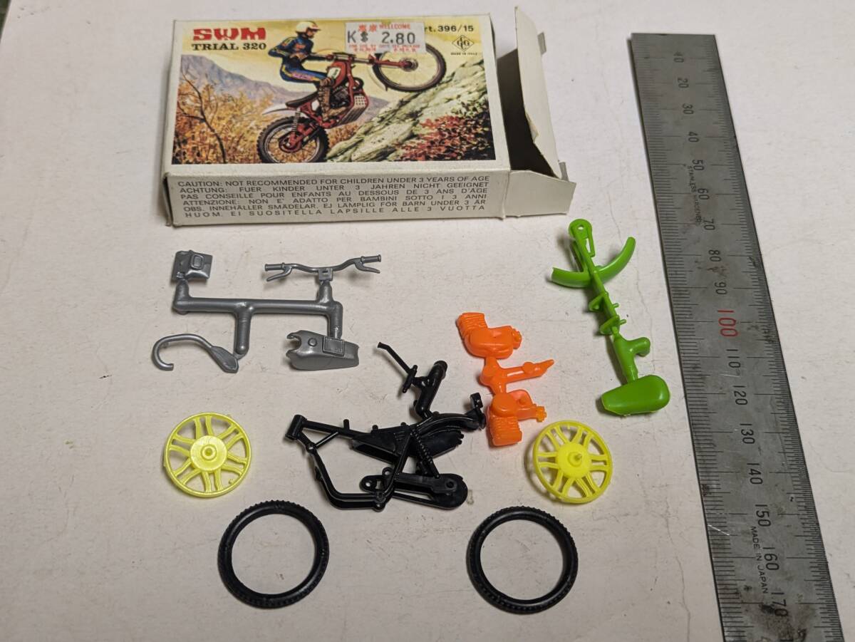 Yahoo!オークション - プラモデル オートバイ SWM TRIAL320