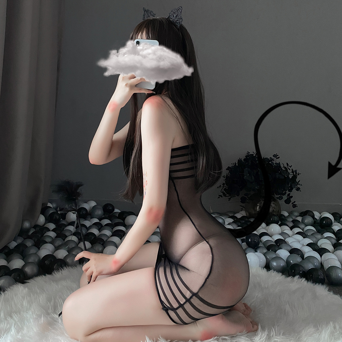 Yahoo!オークション - TB001番ベアトップチューブトップ黒横ラインスト...