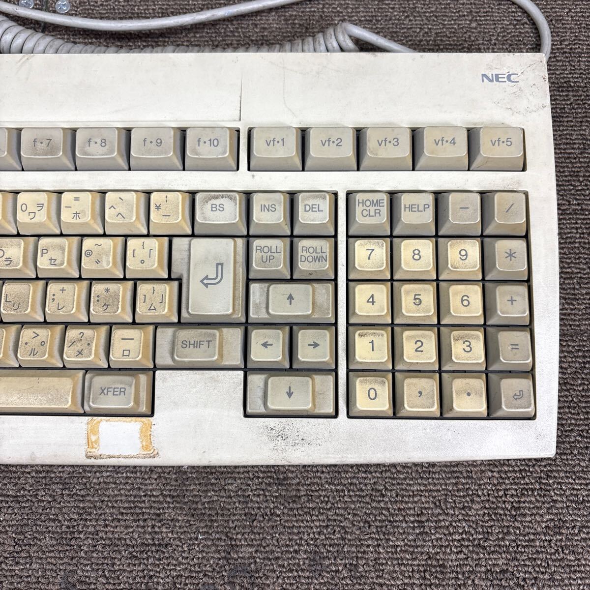 Yahoo!オークション - MYM-2086 激安 PC98 レトロ キーボード NEC CMP-...