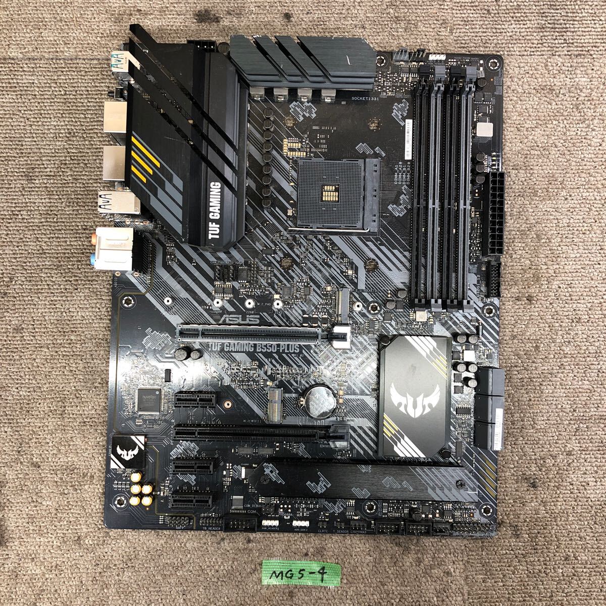 Yahoo!オークション - MG5-4 激安 マザーボード ASUS TUF GAMING B550-...