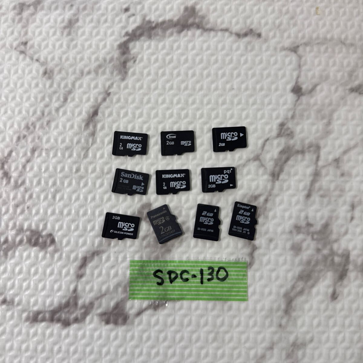 Yahoo!オークション - SDC-130 激安 microSDカード 2GB 10枚 まとめ売...