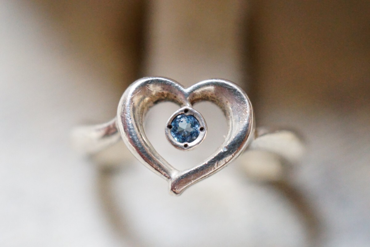 Yahoo!オークション - 688 stan アクアマリン リング 指輪 ヴィンテー...